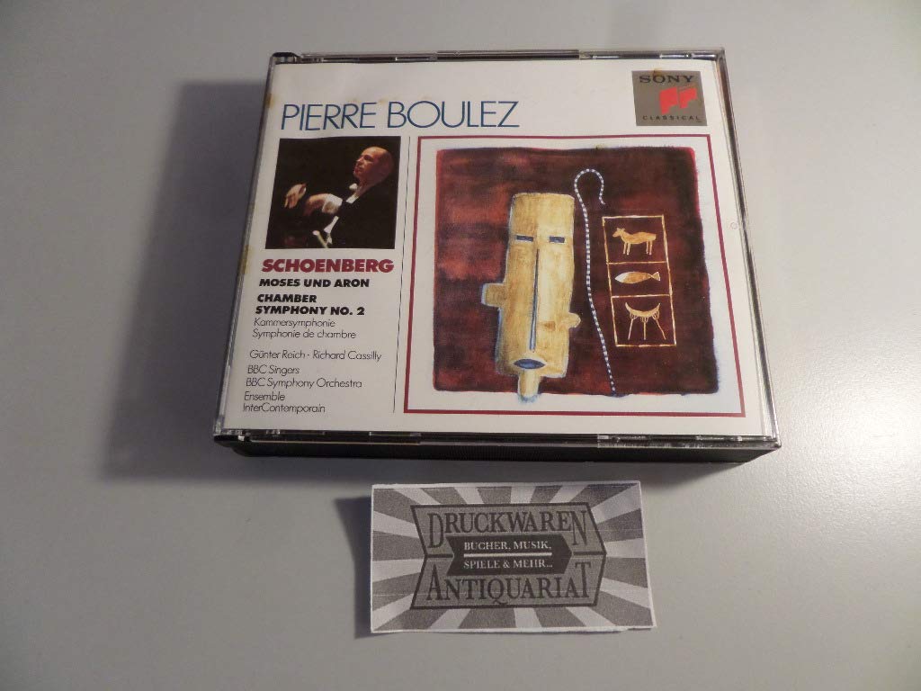 Schoenberg : Moïse et Aaron - Symphonie de chambre n° 2: Günter Reich ...