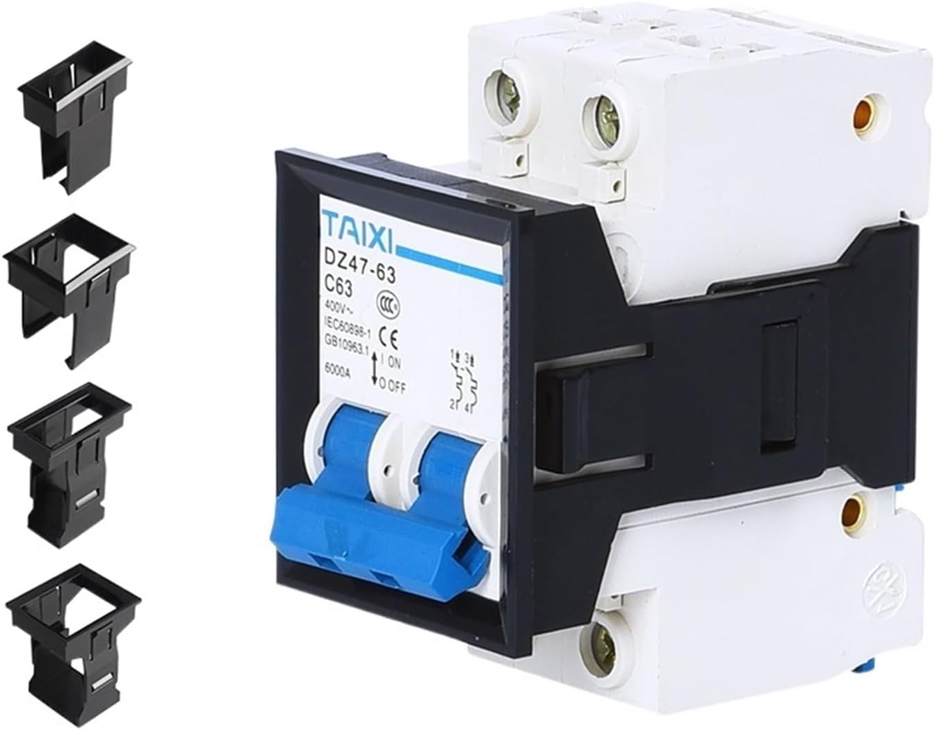 Amazon.com: VISKEE Circuit Breaker Bracket MCB mounting Base DZ47 C45 ...