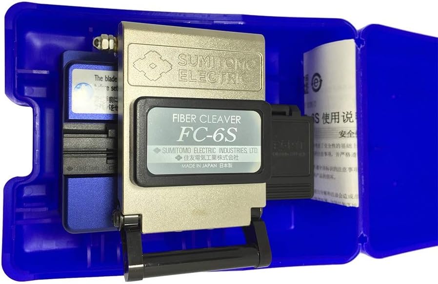 2 pcs Sumitomo FC-6S Fiber Optic Precision Cleaver Fiber Cutter Built ...