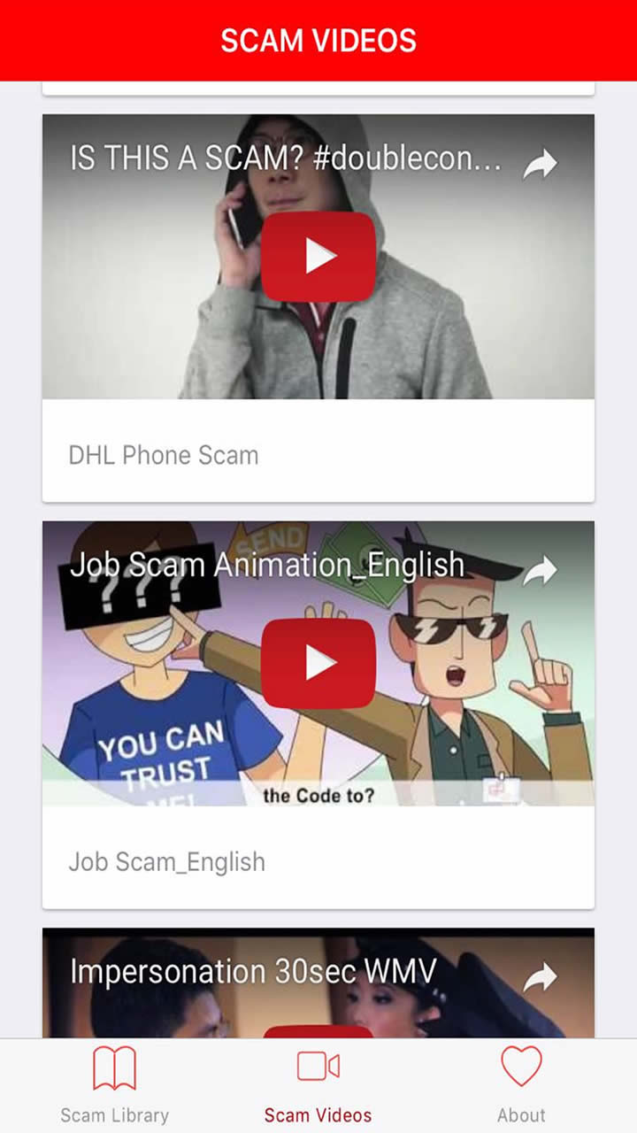 Scam Alert Don't Be A Victim - App on Amazon Appstore
