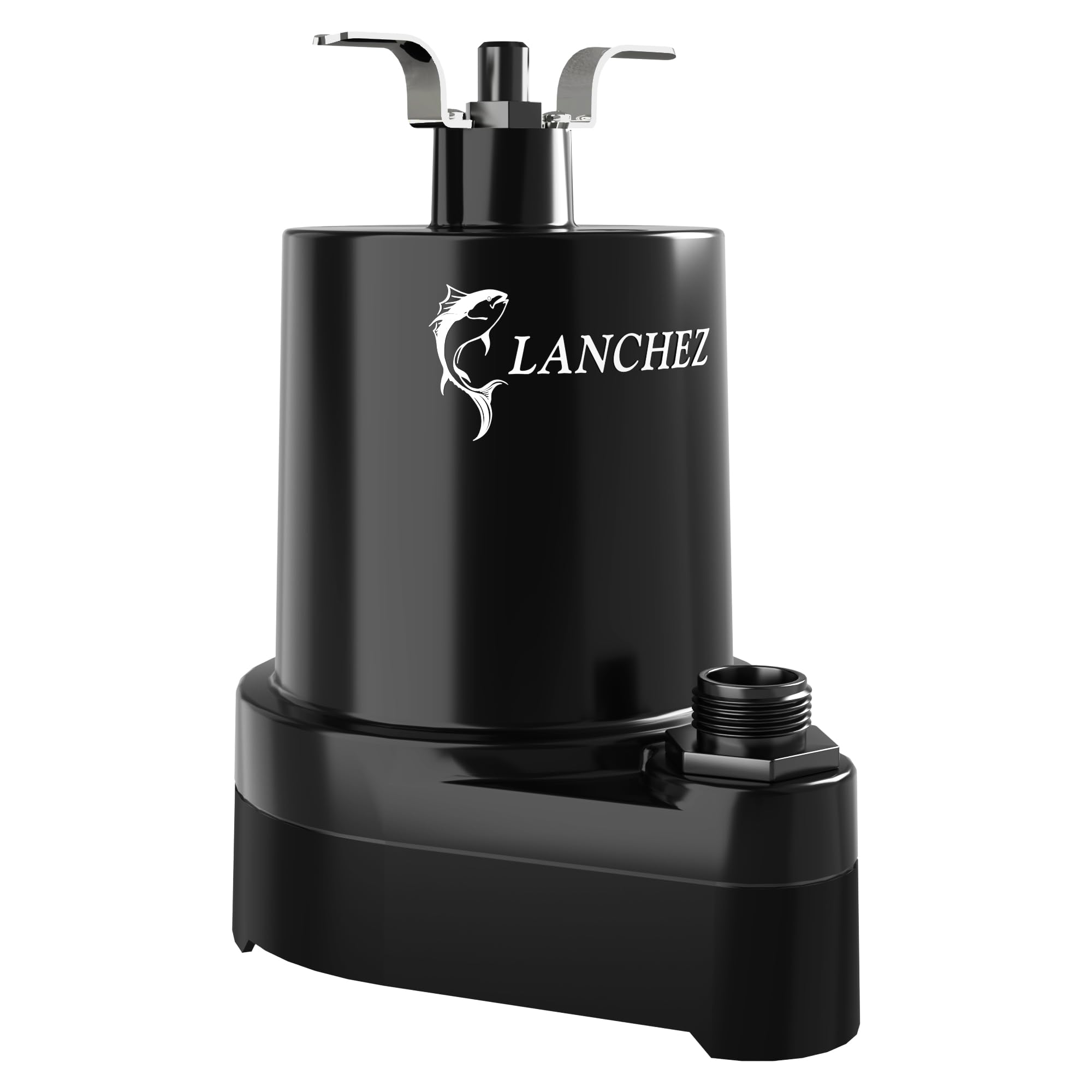 Snapklik.com : Lanchez Aluminum Submersible Water Pump 1/6 HP 1450GPH ...
