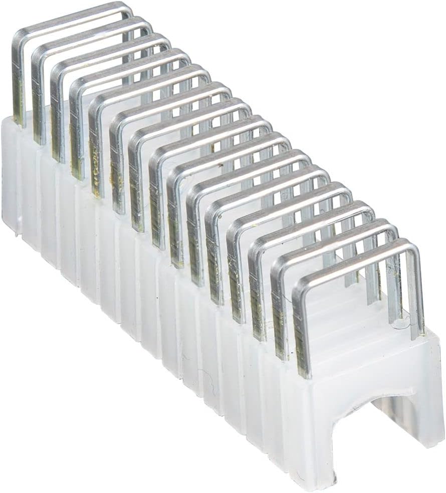 Heavy Duty Staples, 5/16 x 5/16-Inch Insulated Staples for Coax, CAT3 ...