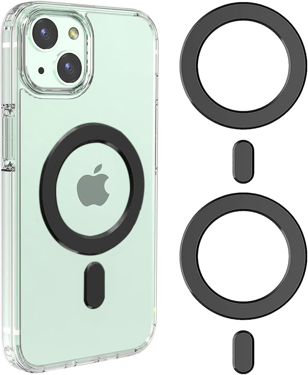 Amazon.com: AUROX Metal Rings Sticker for Pop Socket Magnetic Grip ...