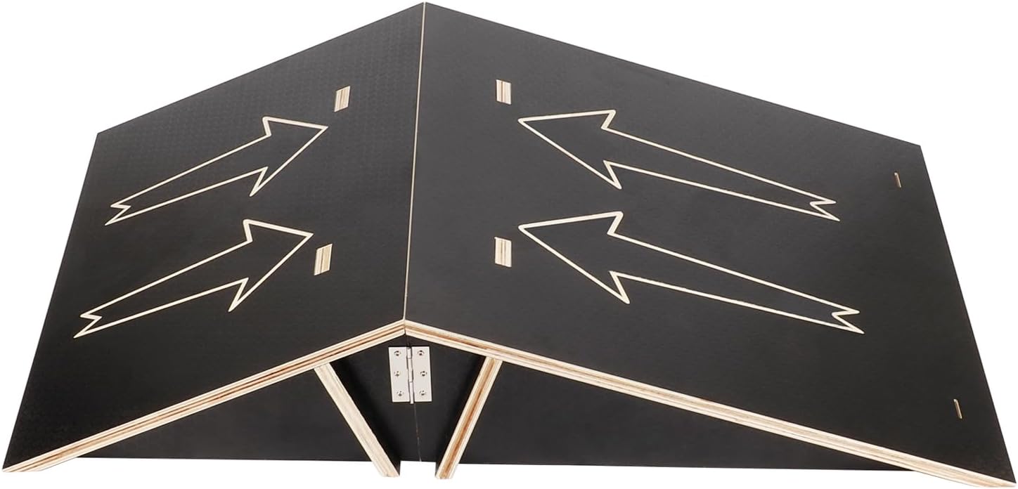 ybaymy Skateboard Ramp Bike Ramp Double Sided Skateboard Ramps and ...