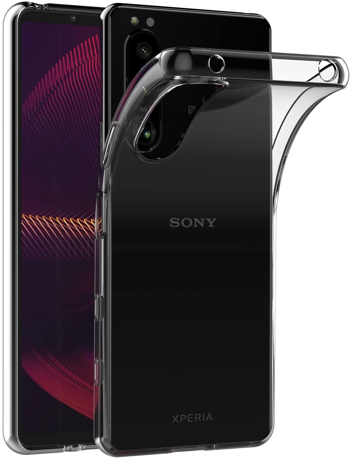 Case for Sony Xperia 5 III (6.1 inch) MaiJin Soft TPU Rubber Gel Bumper ...