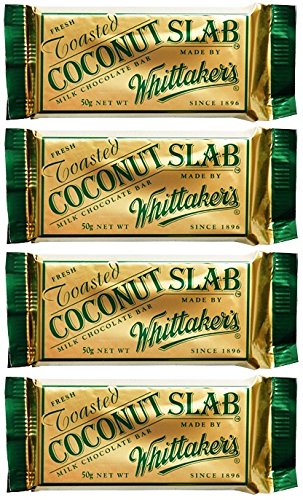 Amazon.com: Whittaker's Chocolate Slab (50g X 4 Pack, Total 200g ...