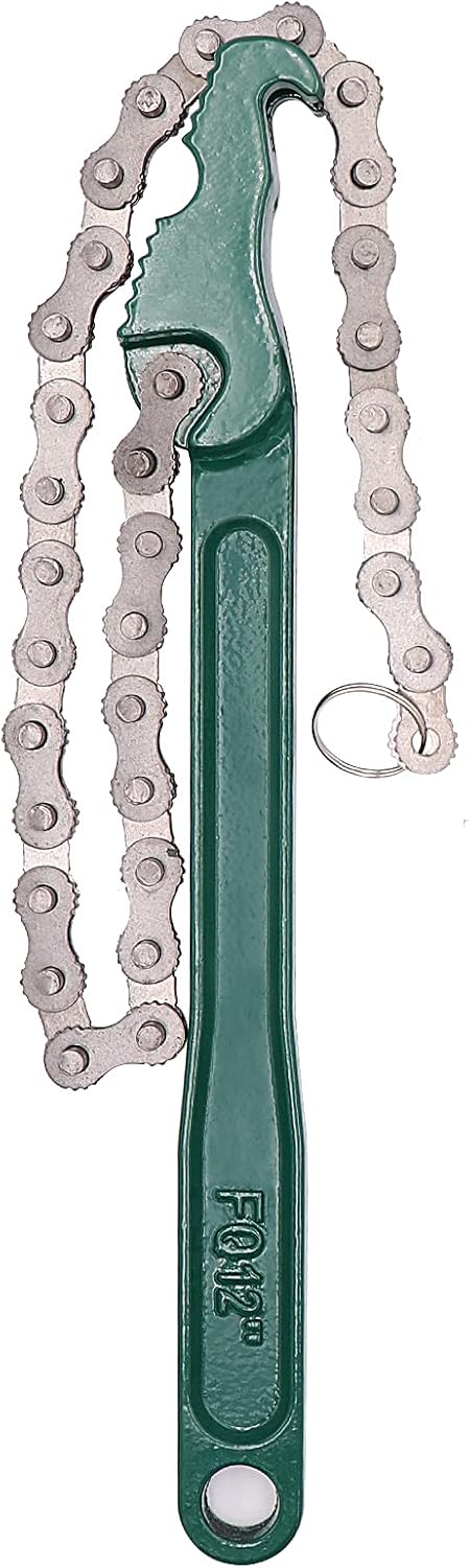 Ruikarhop 12 Inch Heavy Duty Reversible Chain Spanner Fits 1.5" to 6 ...
