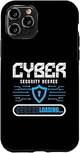 Amazon.com: iPhone 11 Pro Cyber Security Degree Loading Computer Programmer Hacker Case : Cell ...