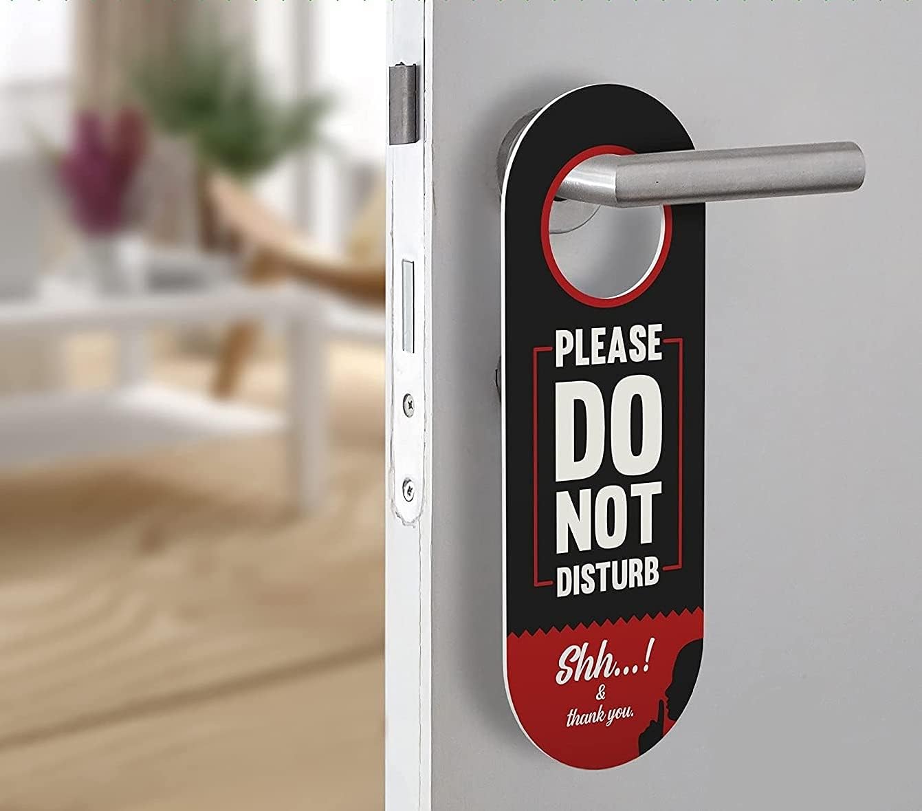 Ne pas déranger le signe d'accroche-porte drôle | Double face | Paquet ...