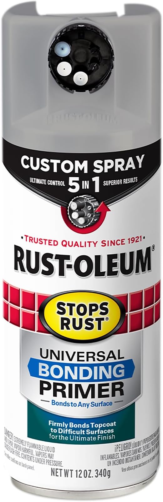 Krylon K05873 Professional All Surface Primer, Gray, 16 Ounce - Spray ...