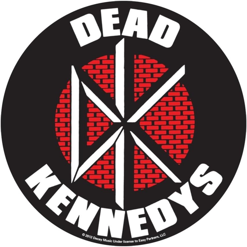 Amazon.com: Dead Kennedys Dk Logo OriginalStickers0236 Set of Two (2X ...