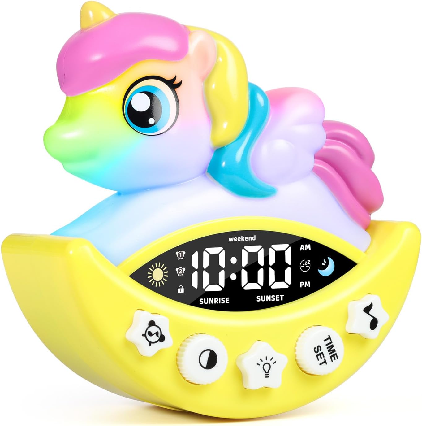 Amazon.com: Kids Alarm Clock, Digital Alarm Clock for Kids Bedroom ...