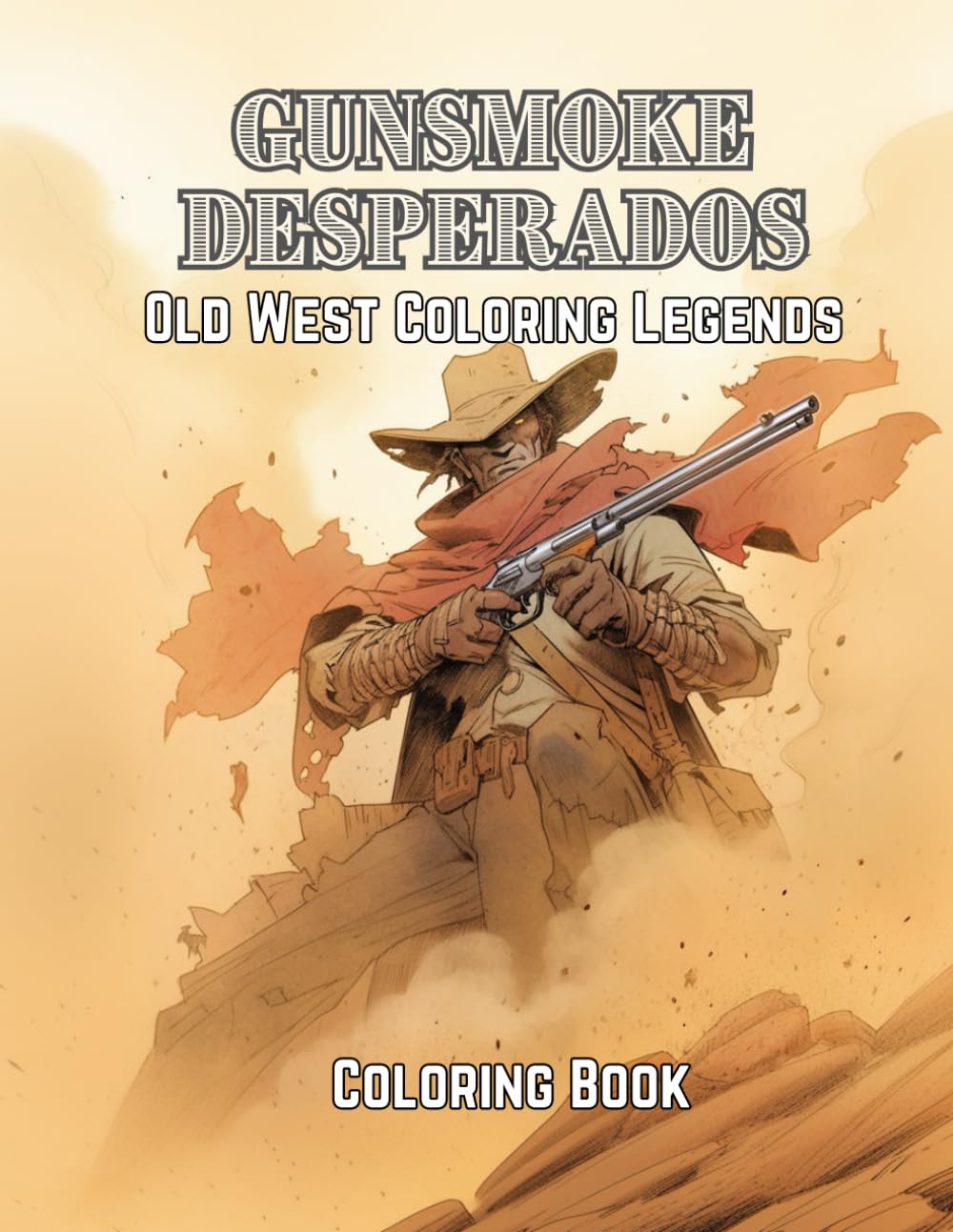 Amazon.com: Gunsmoke Desperados: Old West Coloring Legends ...