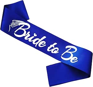 Amazon.com: HUBEISIYU Bride to Be Sash, Funny Bachelor Sashes for ...