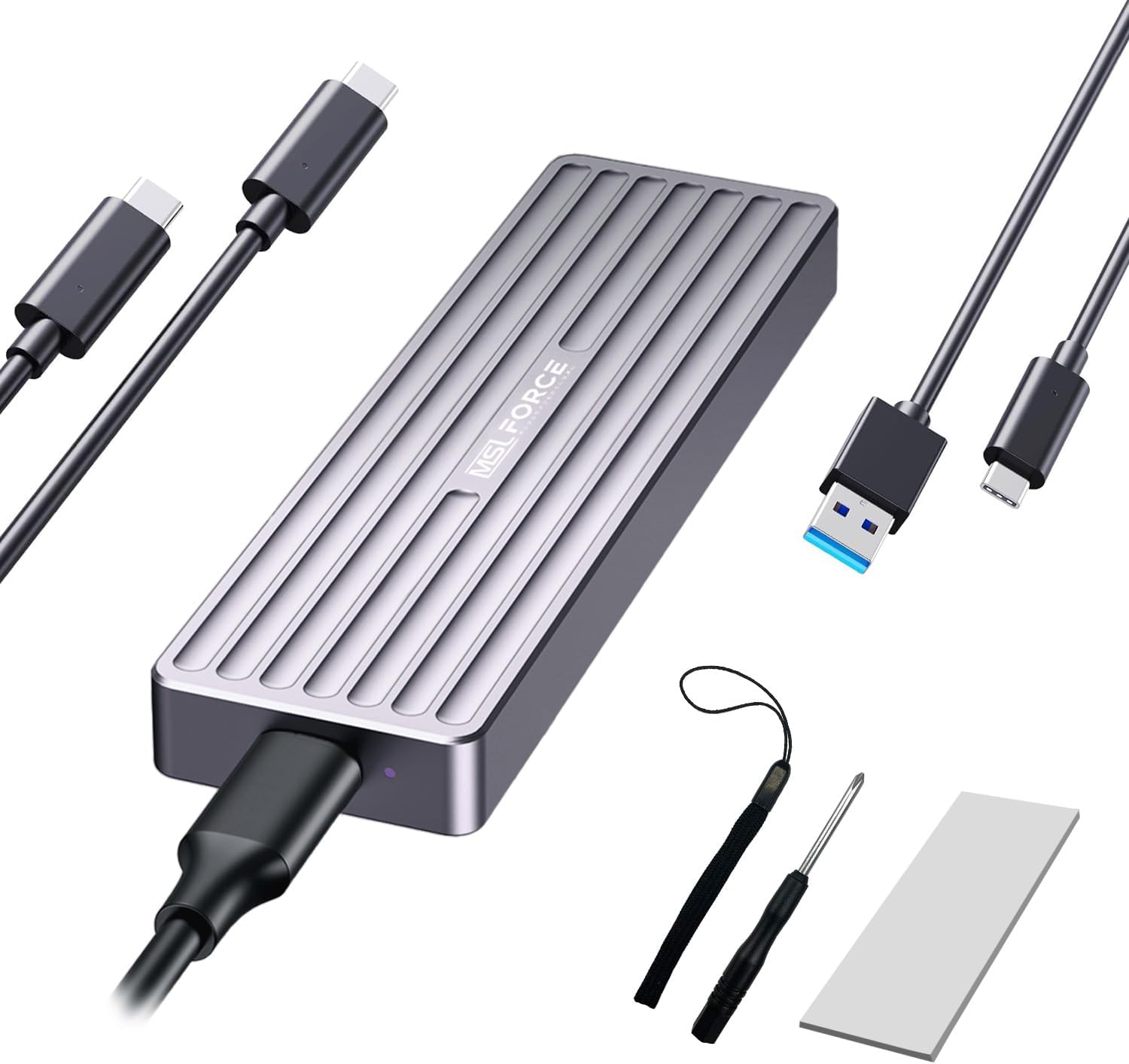 Amazon.co.jp: 安心の日本企業 M.2 SSD NVME SATA 両対応 外付けケース 10Gbps データ転送 1000MB ...