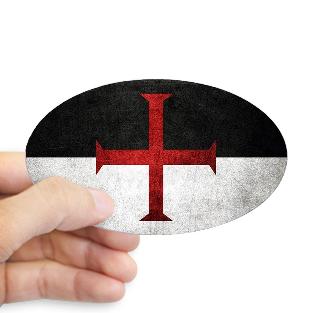 Buy CafePress - Of The Knights Templar Sticker - Oval Bumper Sticker ...