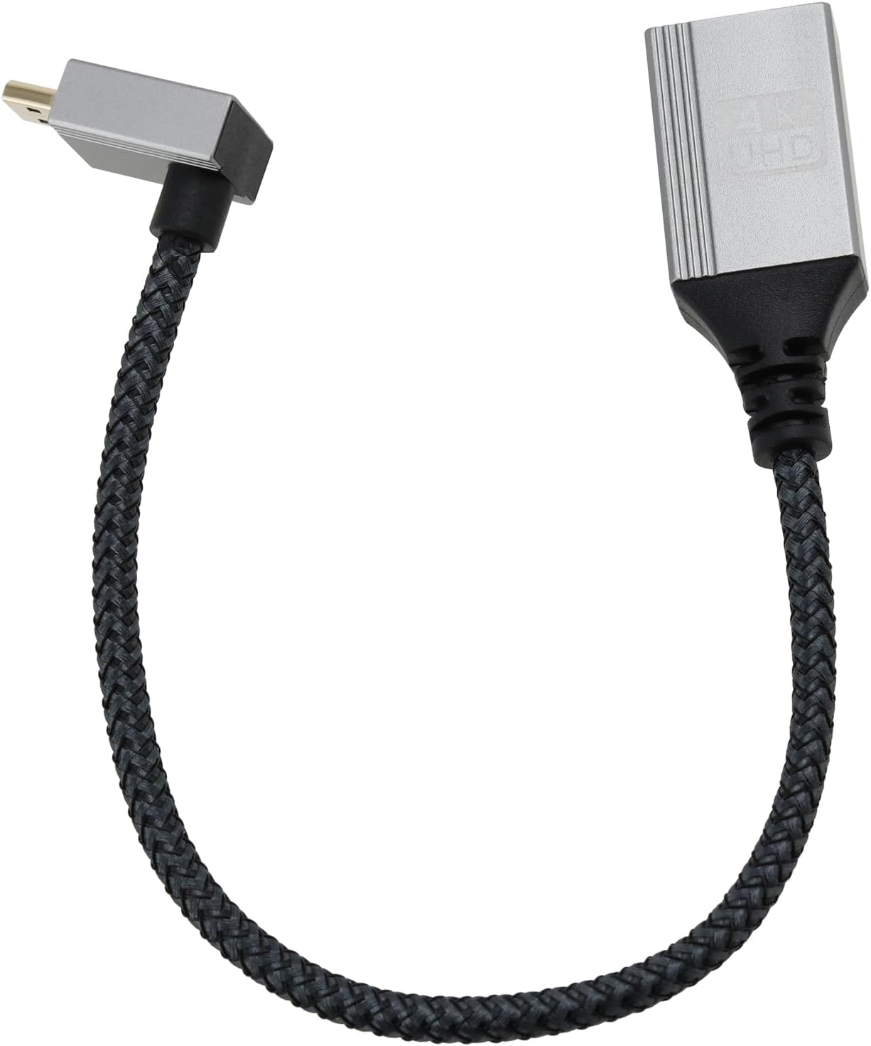 Amazon.com: SING F LTD 4K Micro HDMI to HDMI Adapter Cable 90 Degree ...