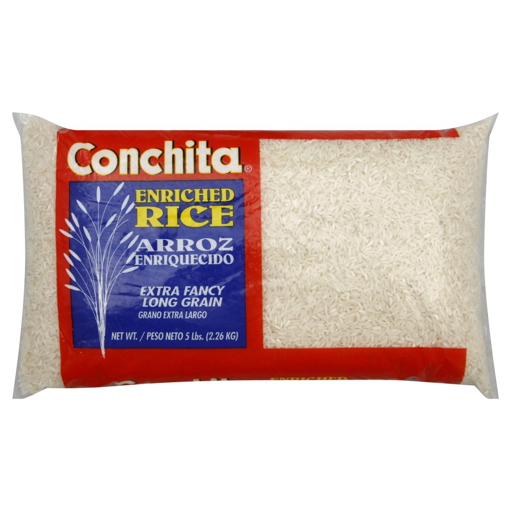 Amazon.com : Conchita Long Grain Rice 5 LB : Dried White Rice : Grocery ...