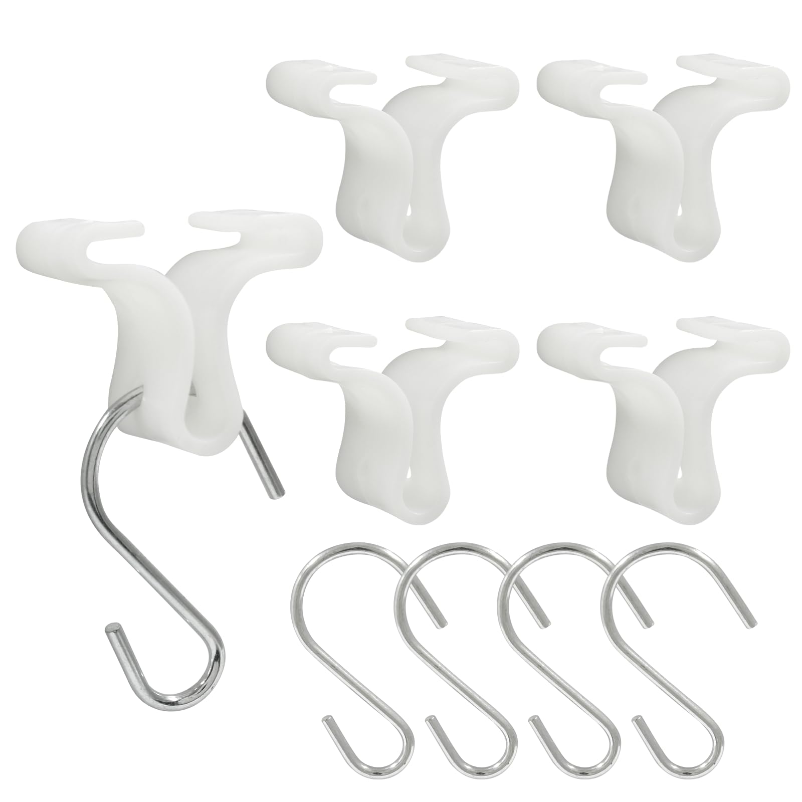 Amazon.com: Bonsicoky 15 Pcs White Grid Clips, Drop Ceiling Hanger with ...