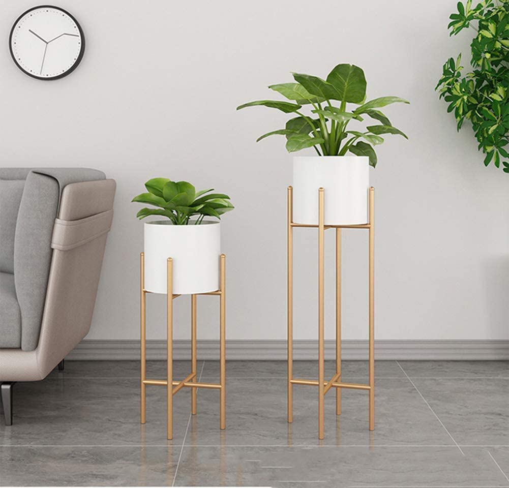 Craft Capital Metal Floor Flower Stands for Living Room Bedroom Display ...