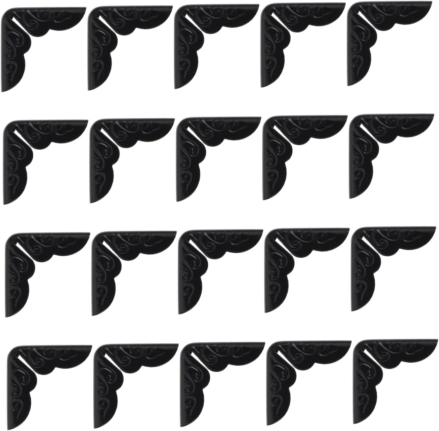 Amazon.com: ULDIGI 100Pcs Book Corner Protectors Iron Triangle Cover ...