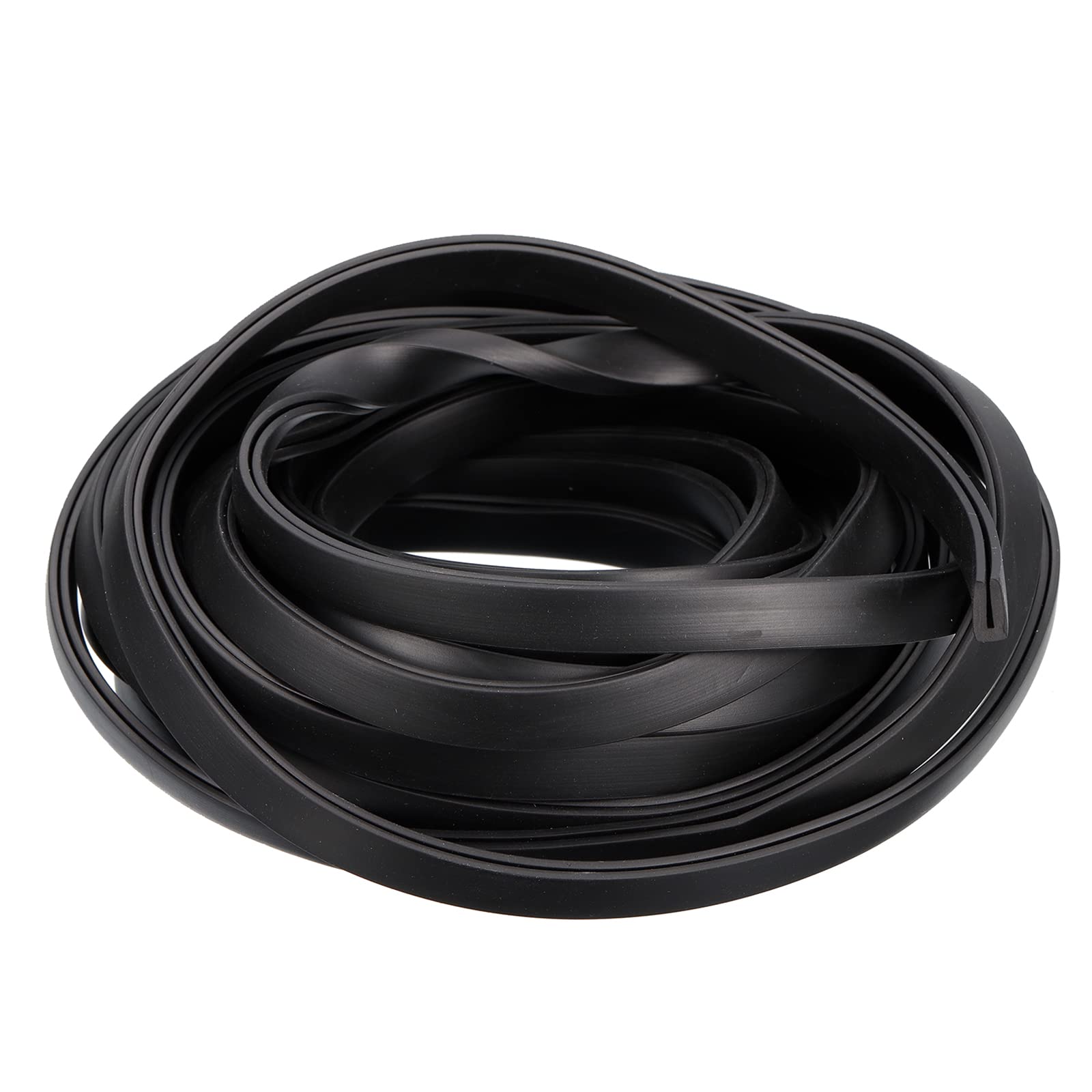 uxcell U Channel Edge Trim, 18ft Length Rubber Guard Seal Strip Edge ...