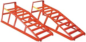 RODAC TL80050N Car Ramp Pair - Red : Amazon.co.uk: Everything Else