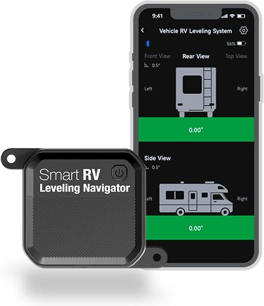 Amazon.com: Wireless RV Leveling System by XPARKLE,Bluetooth RV Leveler ...