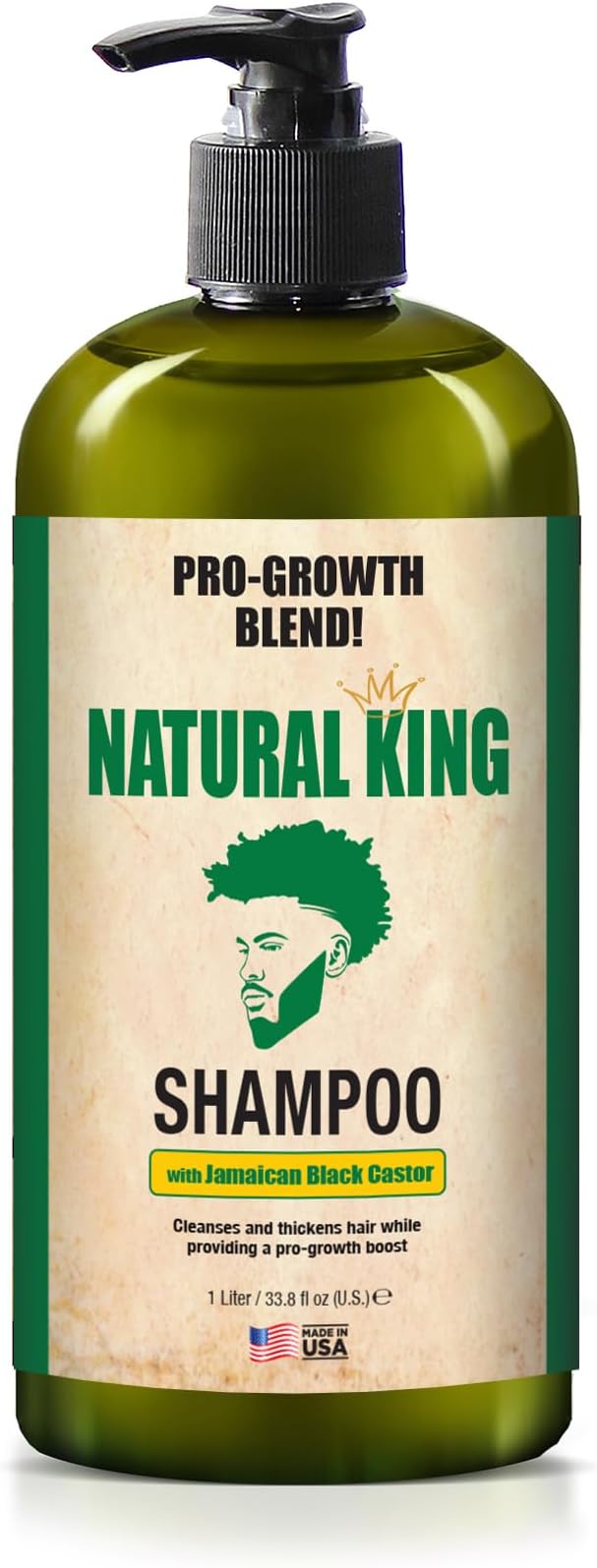 Amazon.com : SFC Natural King Jamaican Black Castor Oil Shampoo for Men ...