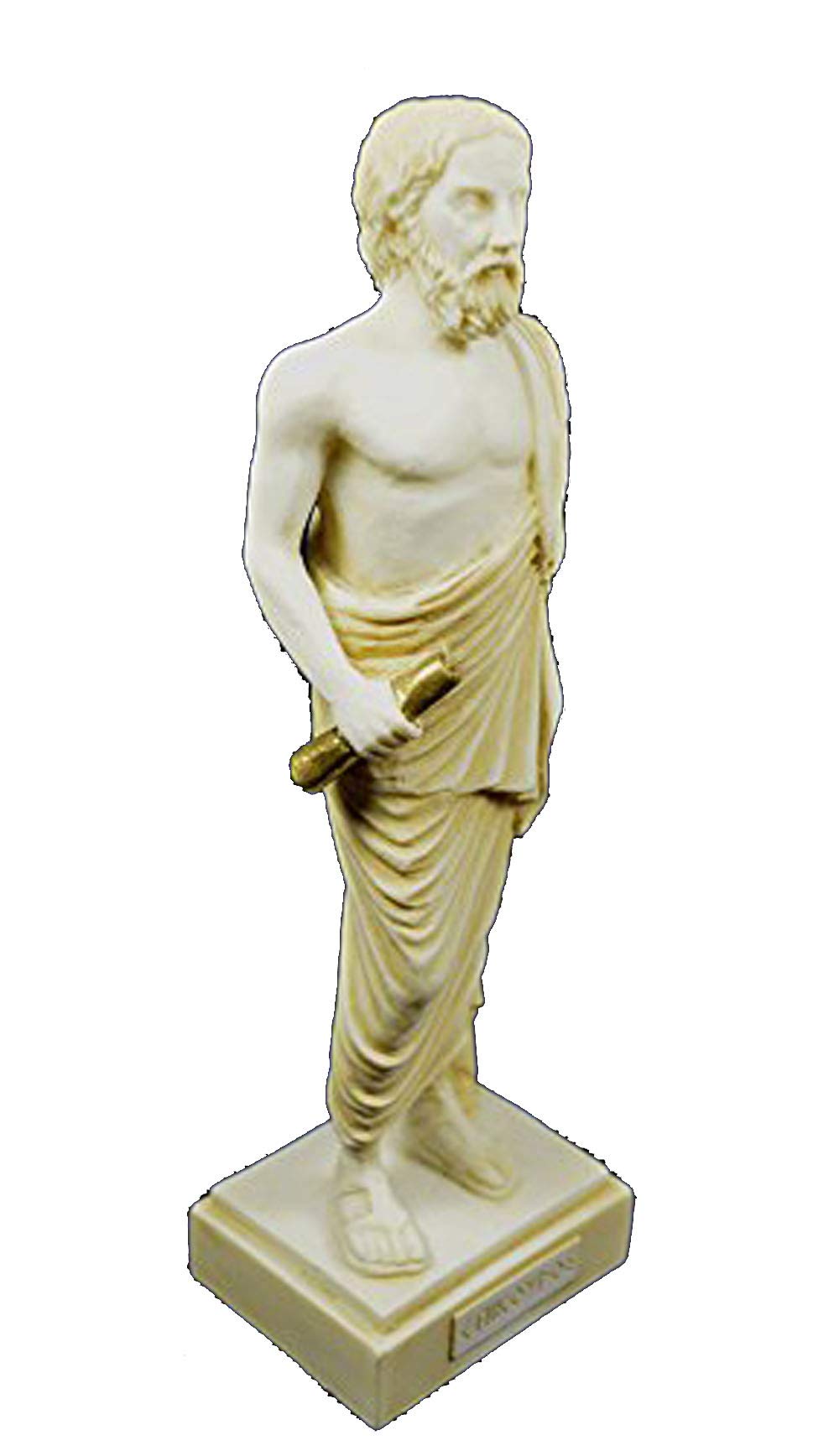 Amazon.com: Estia Creations Epicurus Sculpture Ancient Greek ...
