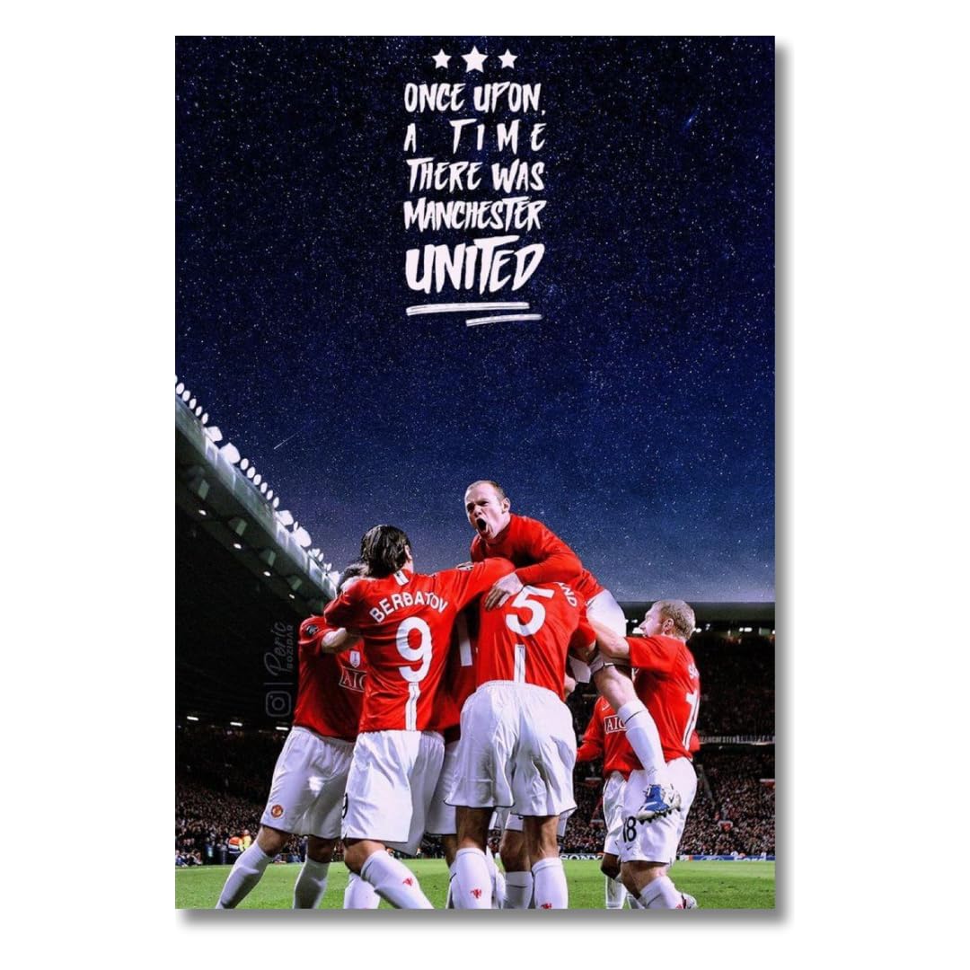 Manchester United | Football Posters for Wall | A3 and A4 sizes | 400 ...