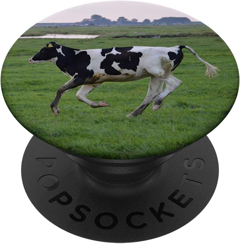 Amazon.com: Running Cow PopSockets Grip and Stand for Phones and ...