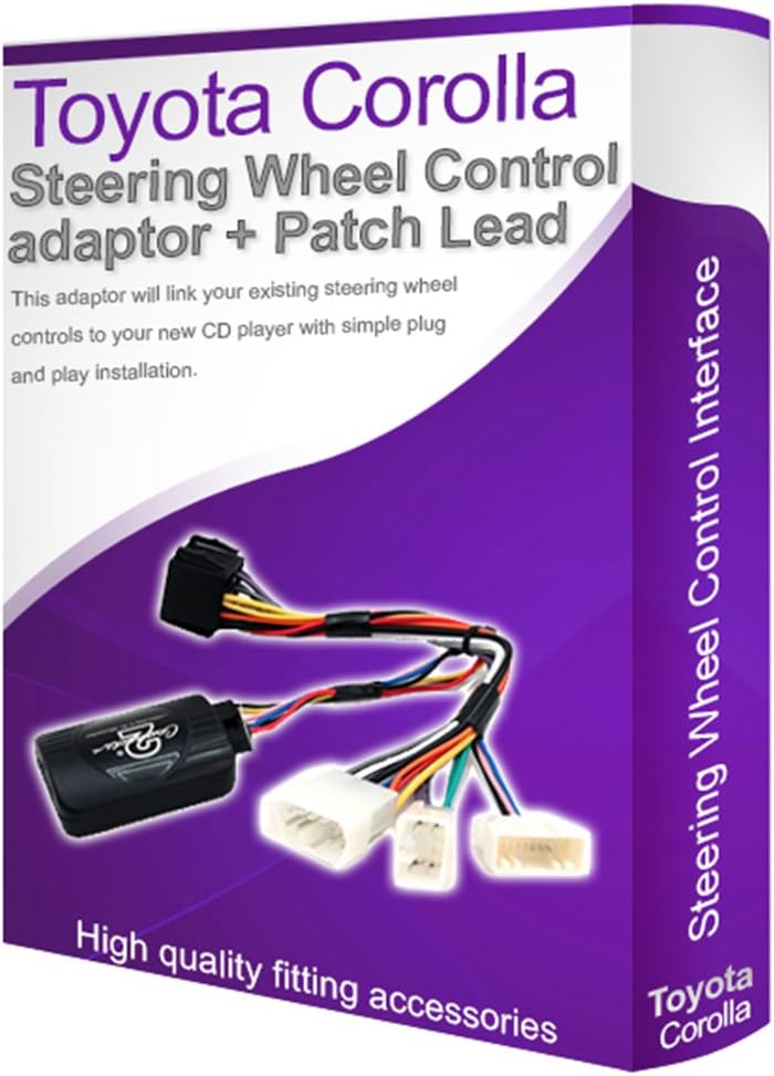 Corolla car stereo adapter, Connect your Steering Wheel stalk controls ...