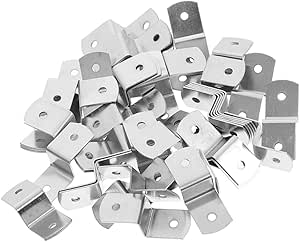 Amazon.co.jp: Homoyoyo 50pcs Corner Cord Hardware Hooks Picture Framing ...