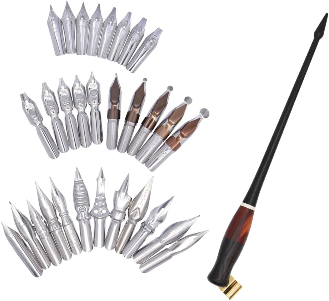 Pilot Parallel Calligraphy Pen Wood Calligraphy Pen Set - Oblique Dip ...