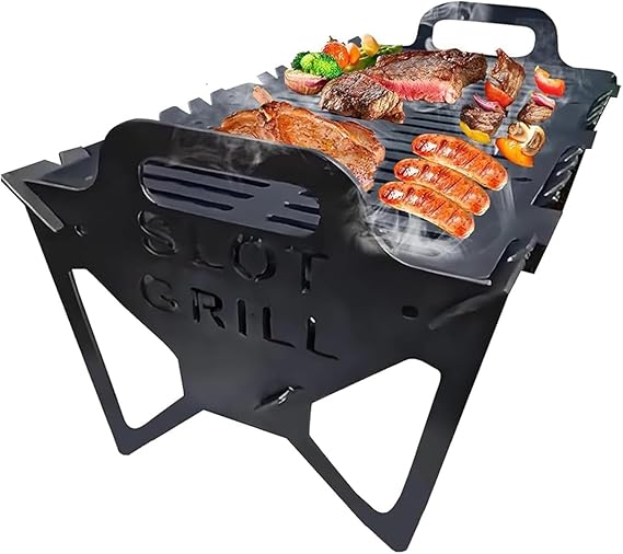 Amazon.com: Slot Grill, Slot Grill Collapsible, For Easy Storage ...