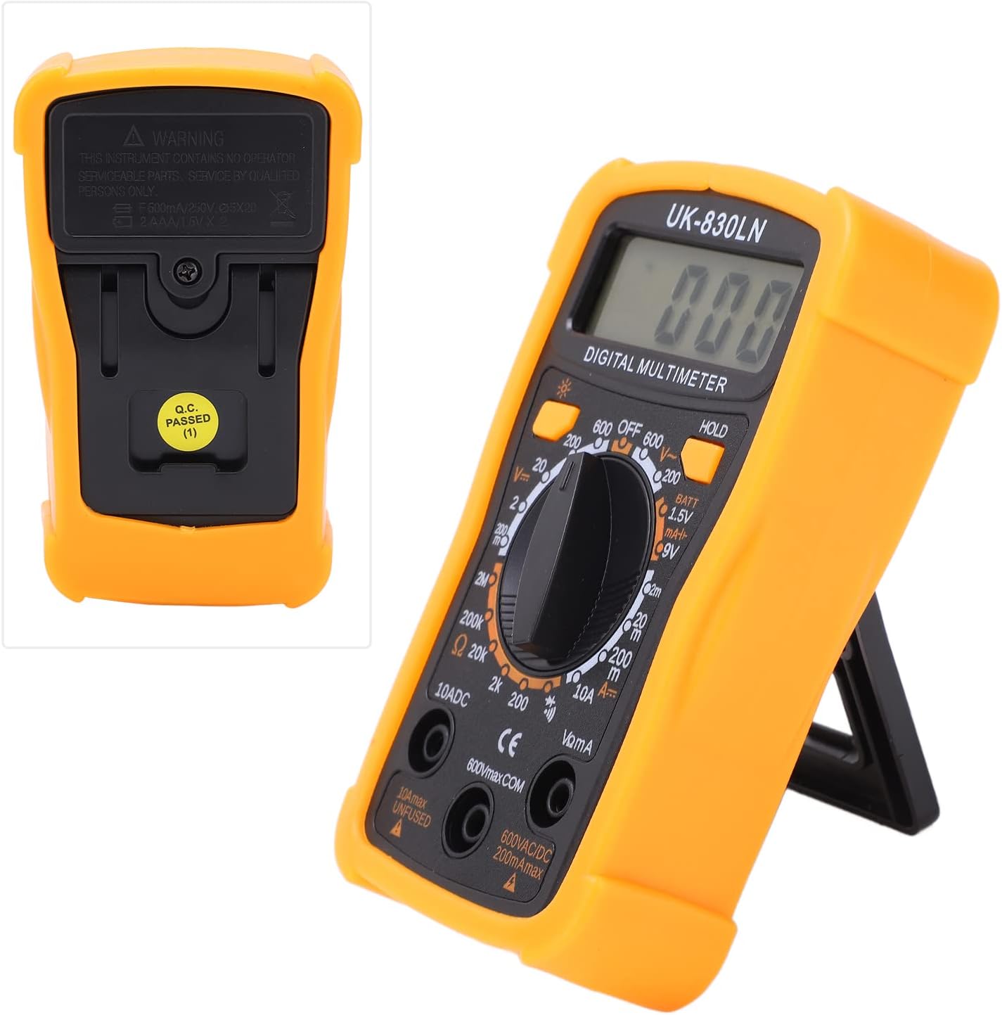 Digital Multimeter UK-830LN User Manual