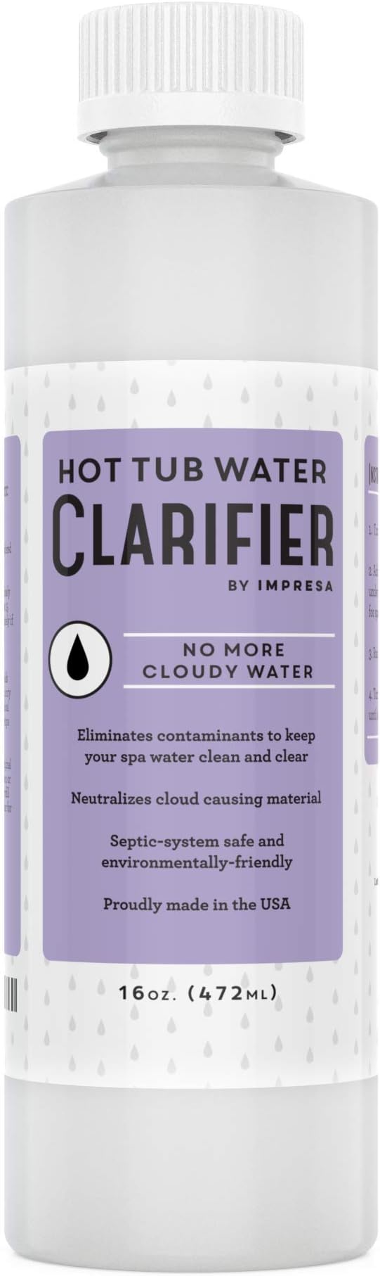 Amazon.com : Natural Enzyme Hot Tub Water Clarifier – Eco-Friendly ...