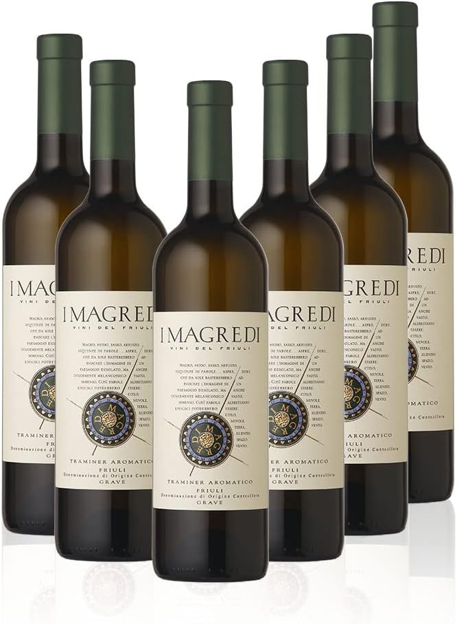 I Magredi Friuli Grave D.O.C. Traminer Aromatico (750mlx6) : Amazon.it ...