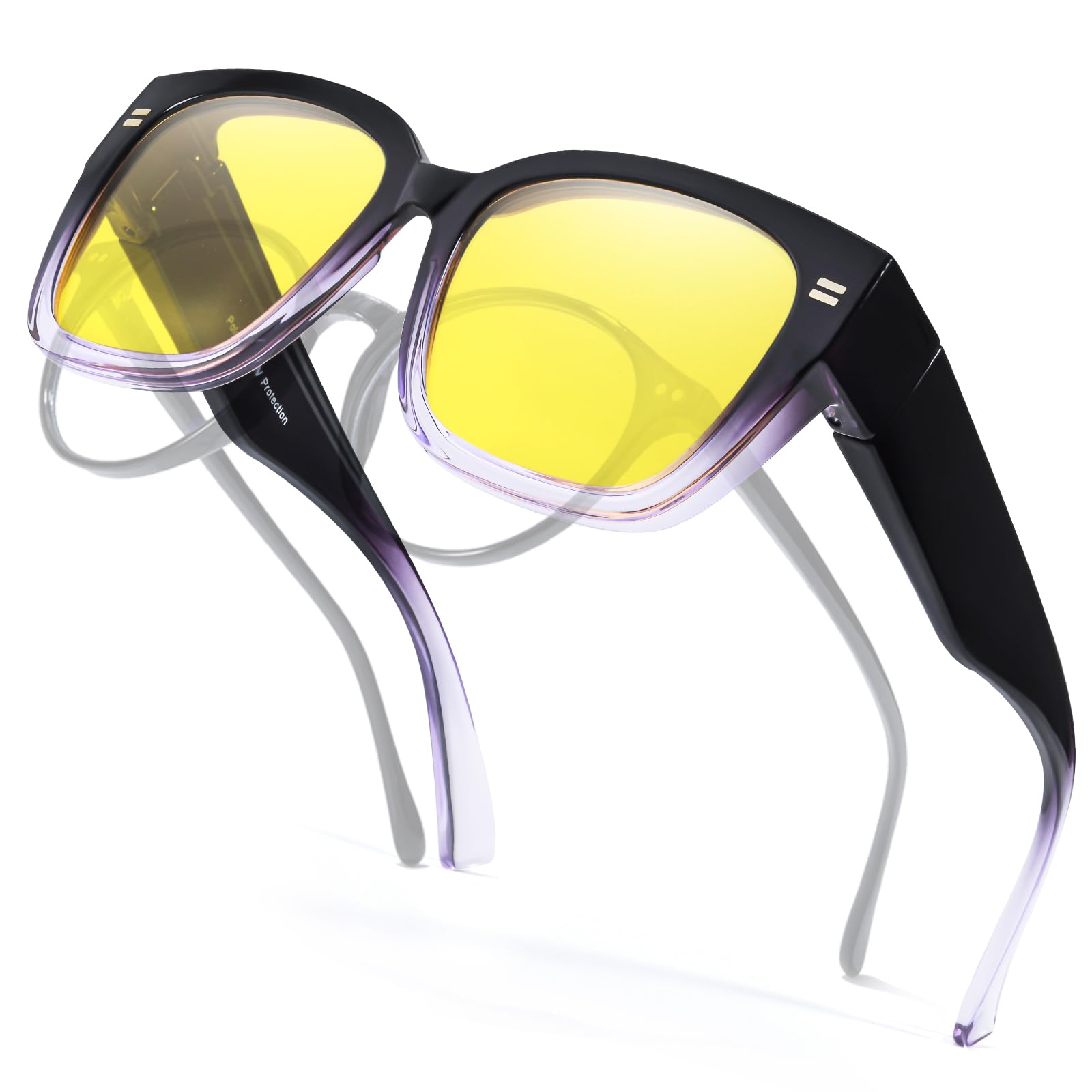 Snapklik.com : Night Vision Glasses For Women Over Prescription Glasses Night Driving Glasses ...