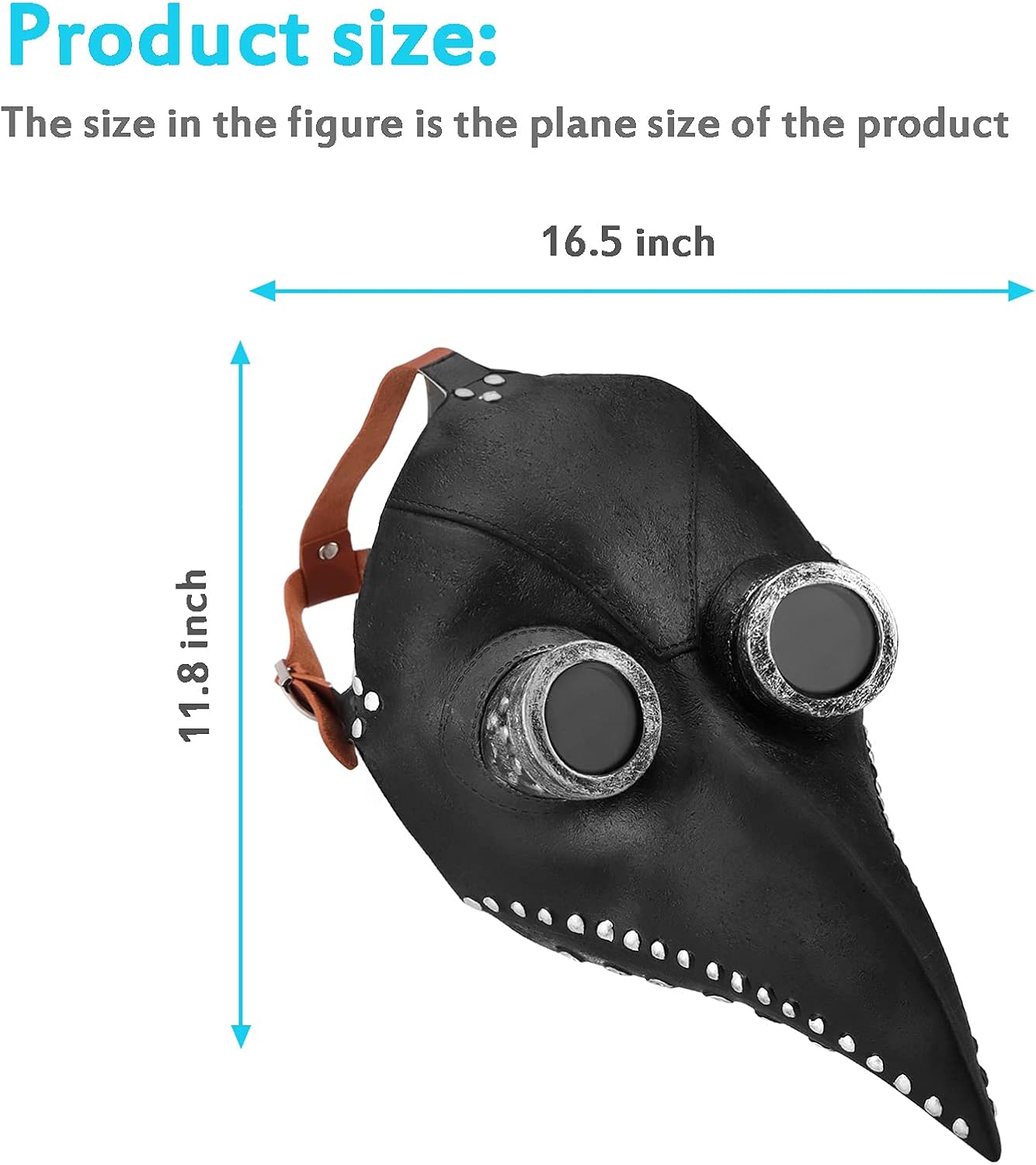 Amazon.com: Halloween Plague Doctor Mask,Steampunk Bird Plague Doctor ...