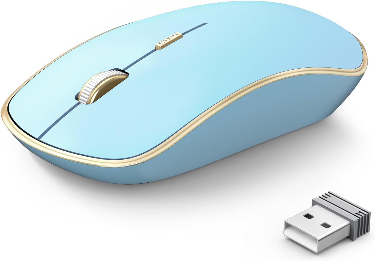 J JOYACCESS Wireless Mouse for Laptop, Portable Computer Mouse Wireless ...