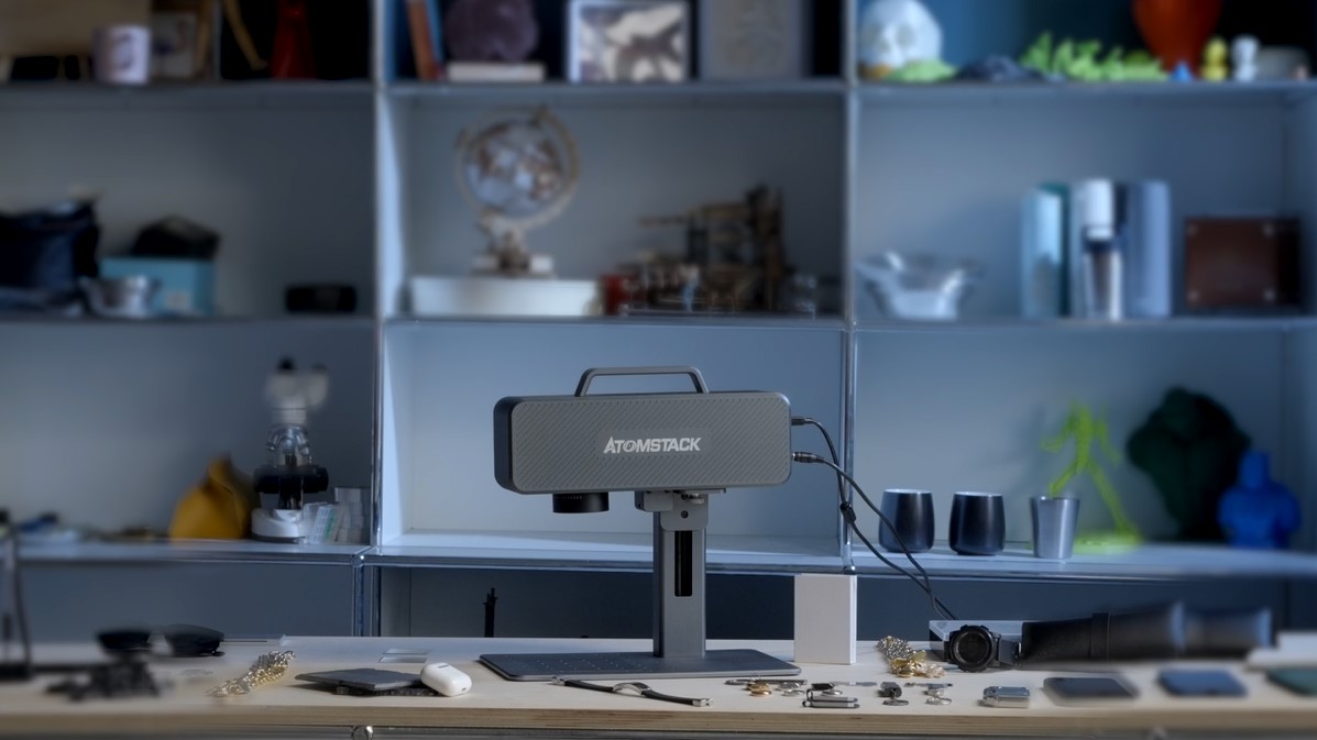 Watch Introduction of ATOMSTACK M4 Laser Engraver on Amazon Live