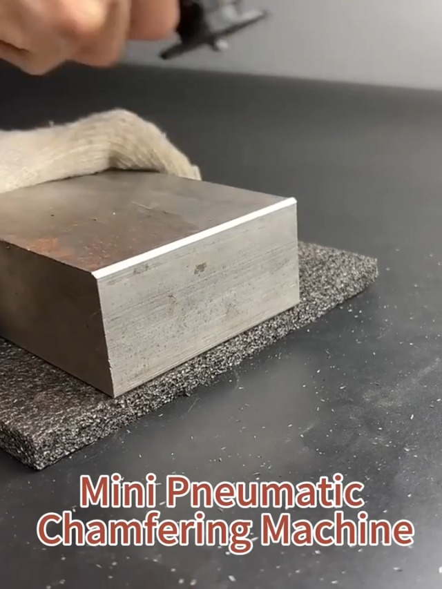 Watch Mini Chamfering Machine Handheld Air Beveling Machine on Amazon Live