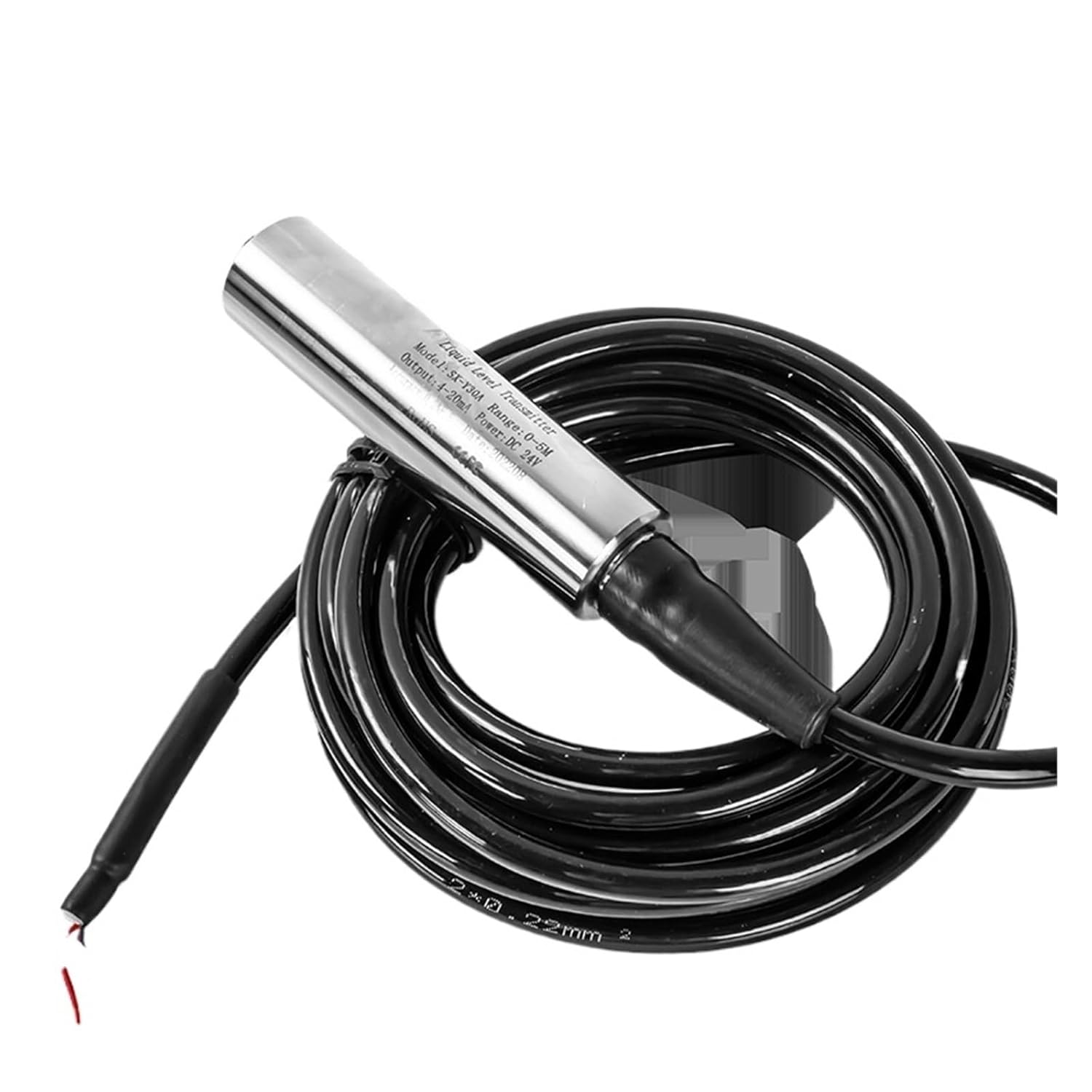 Pressure Transmitter Probe 4-20mA RS485 Water Tank deep Well Water ...