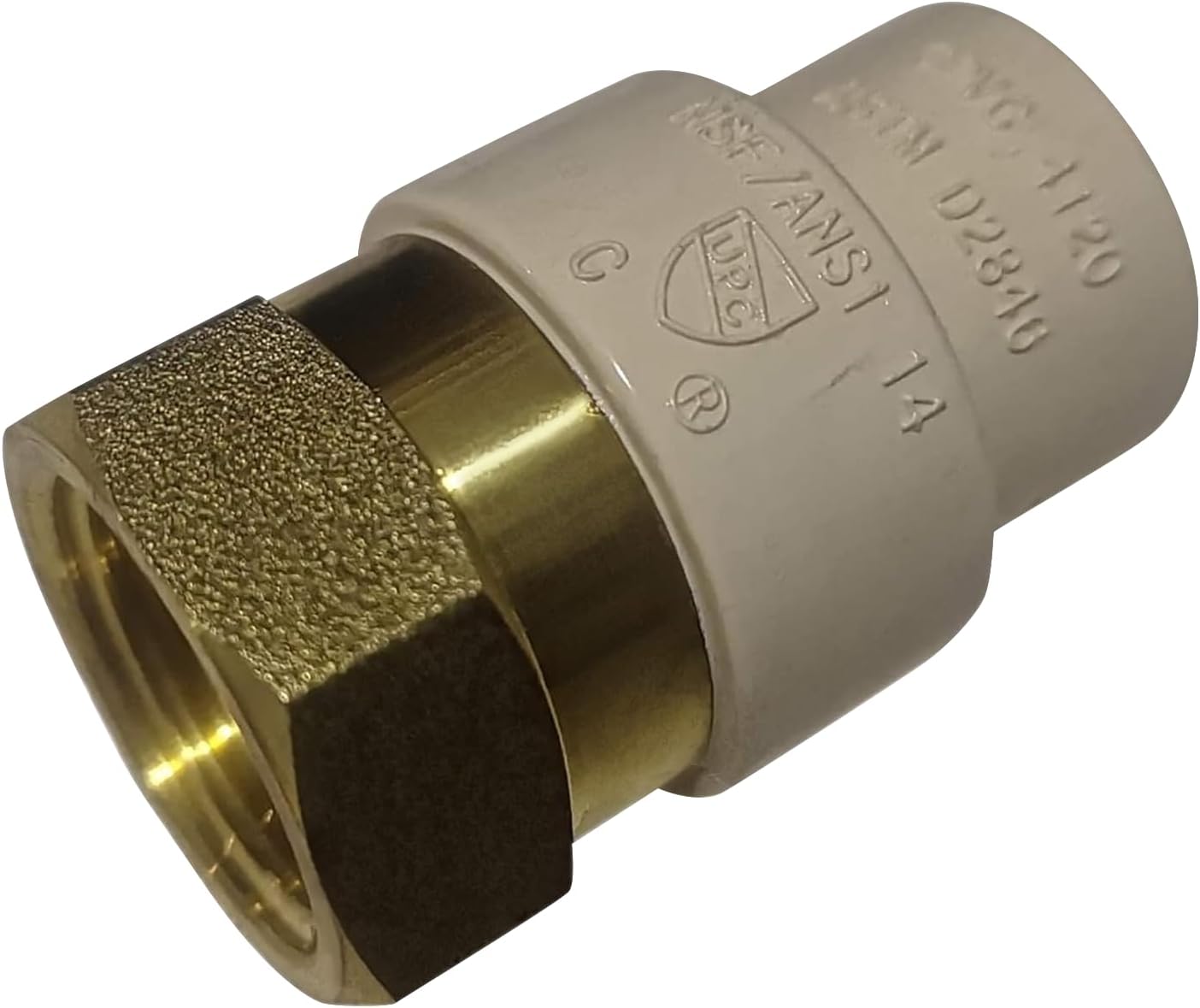 Amazon.com: XFITTING CPVC Transition Coupling, 1/2 inch CPVC x 1/2 inch ...