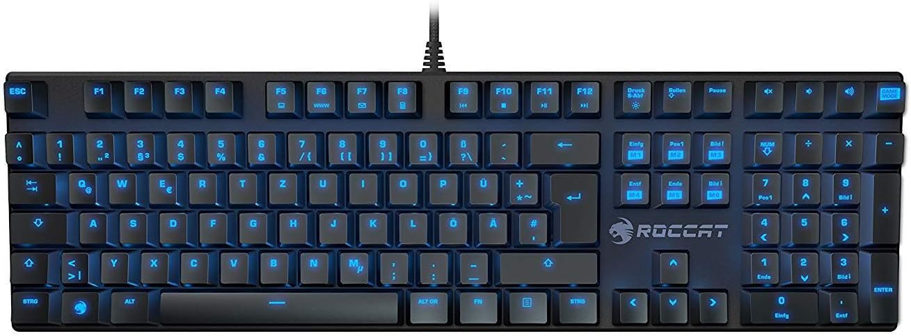 Amazon.com: ROCCAT Isku - Illuminated Gaming Keyboard : Video Games
