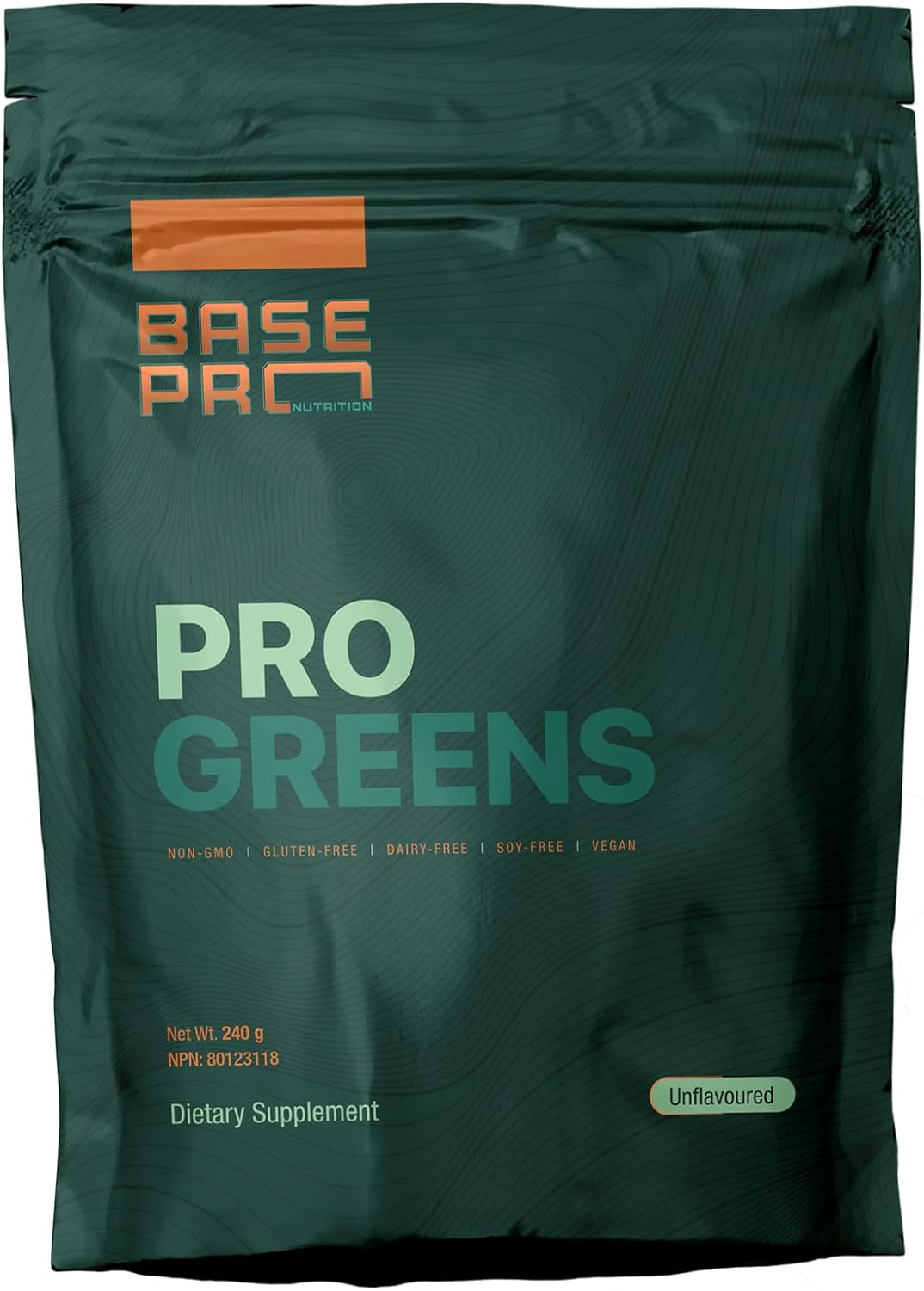 Pro Greens - Unflavored | Base Pro Nutrition | 240 grams - 30 servings ...