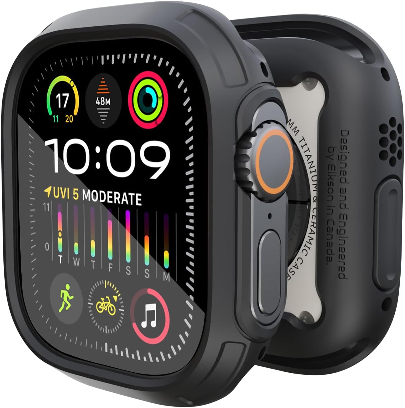 ESR for Apple Watch Ultra 2/Ultra Case with Screen Protector 49mm (2023 ...
