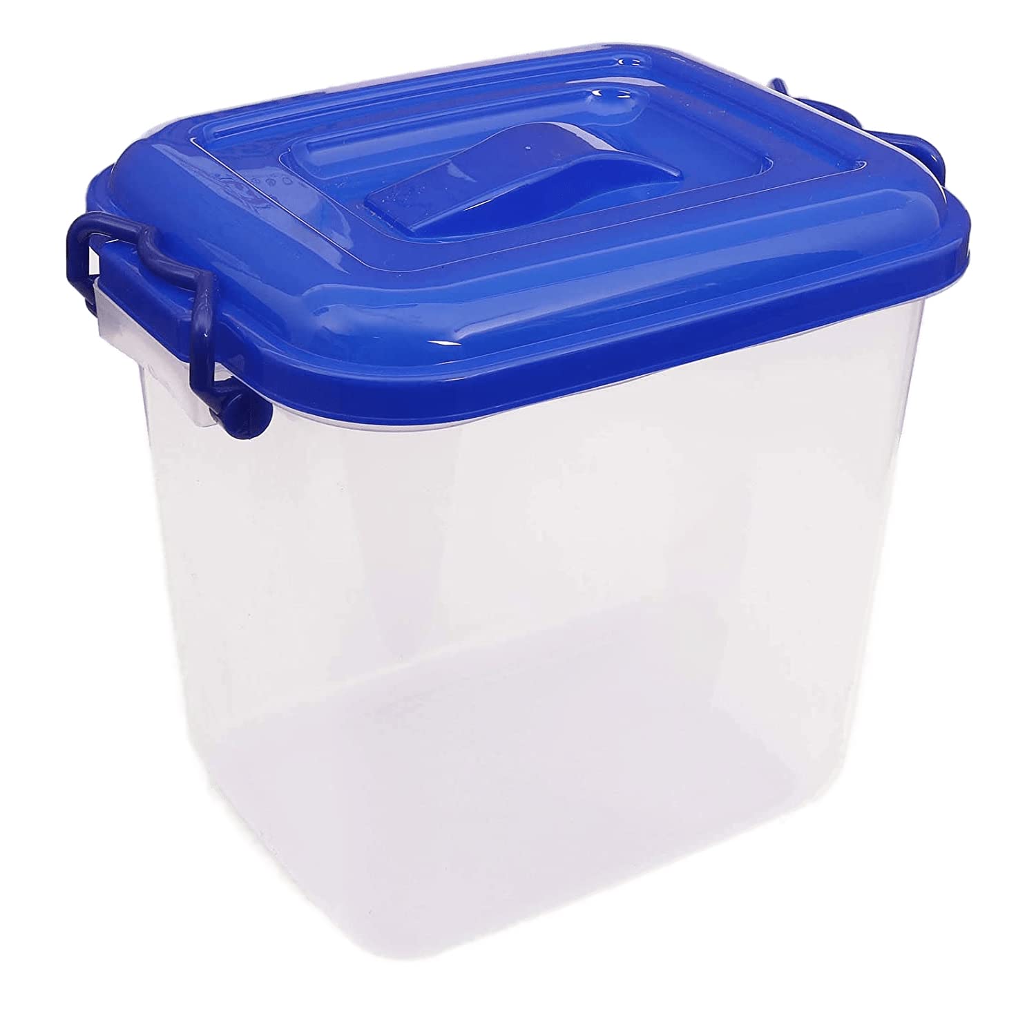See Inside 3.5 Litre Plastic Food Storage Container for Kitchen, Flour ...